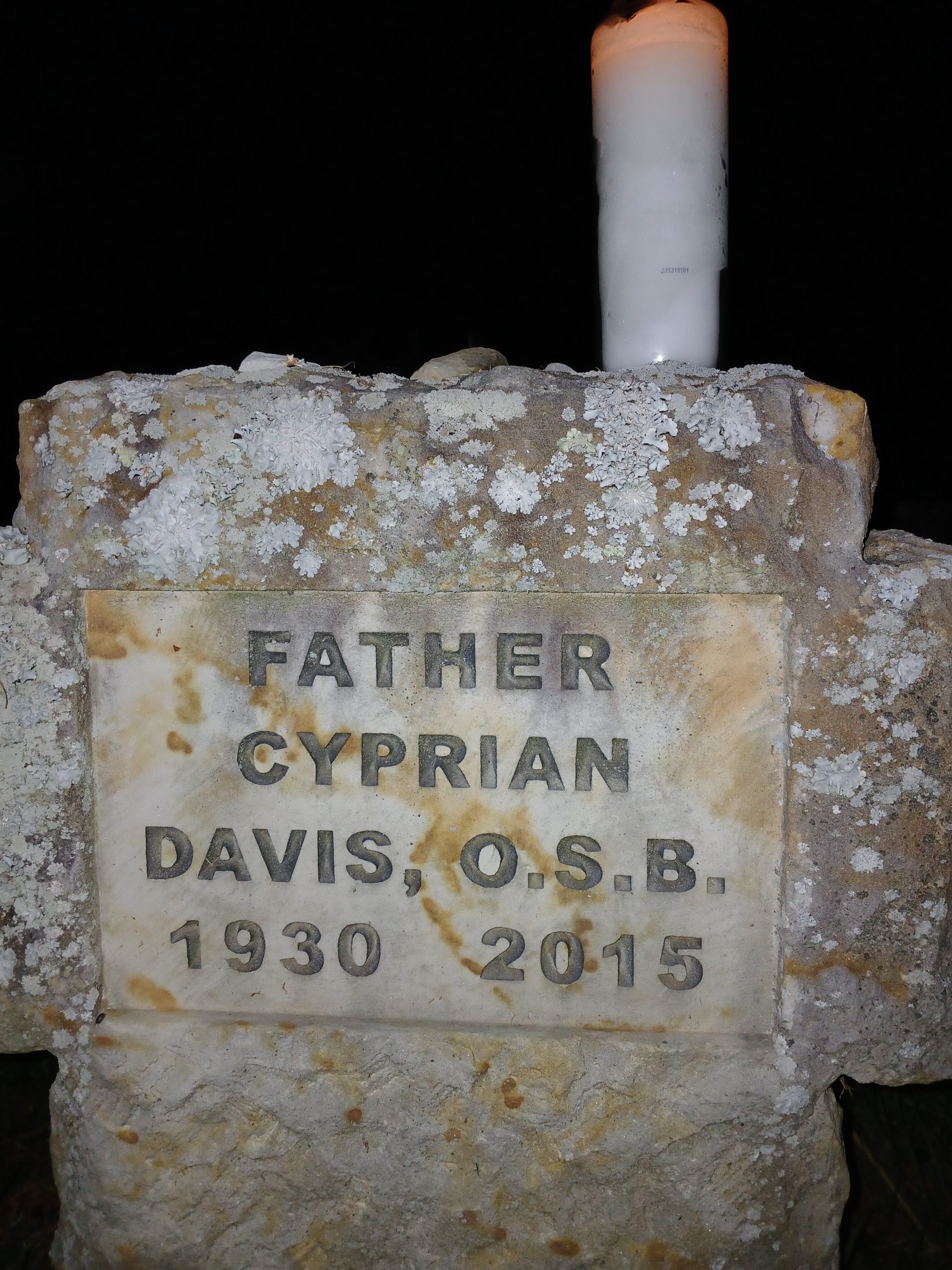 From All Souls Day: Candle for Fr. Cyprian Davis, OSB – BLACKCATHOLIC